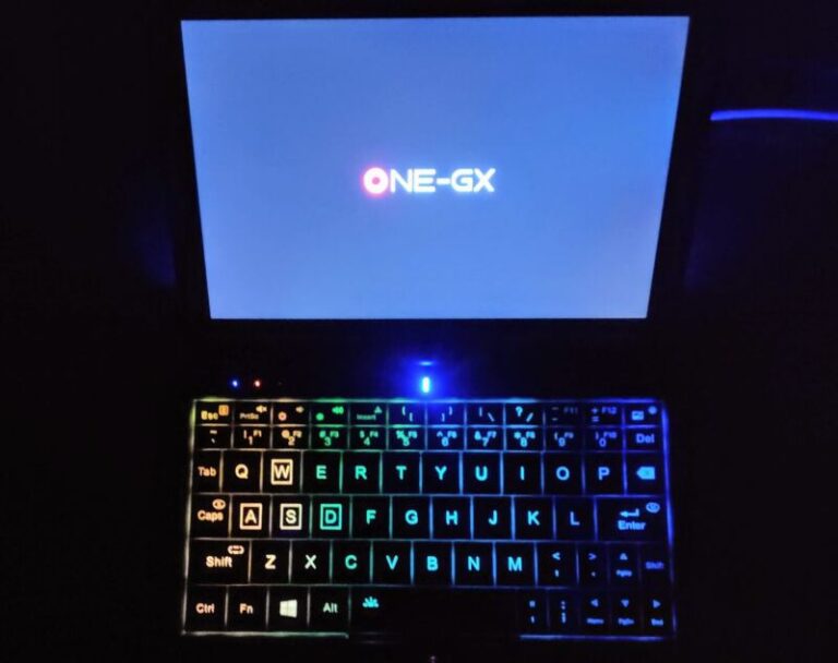 小型ゲーミングUMPC One GX1 実機レビュー 第10世代Core i5搭載でヌルヌル動作！ | 思い立ったら弄る！